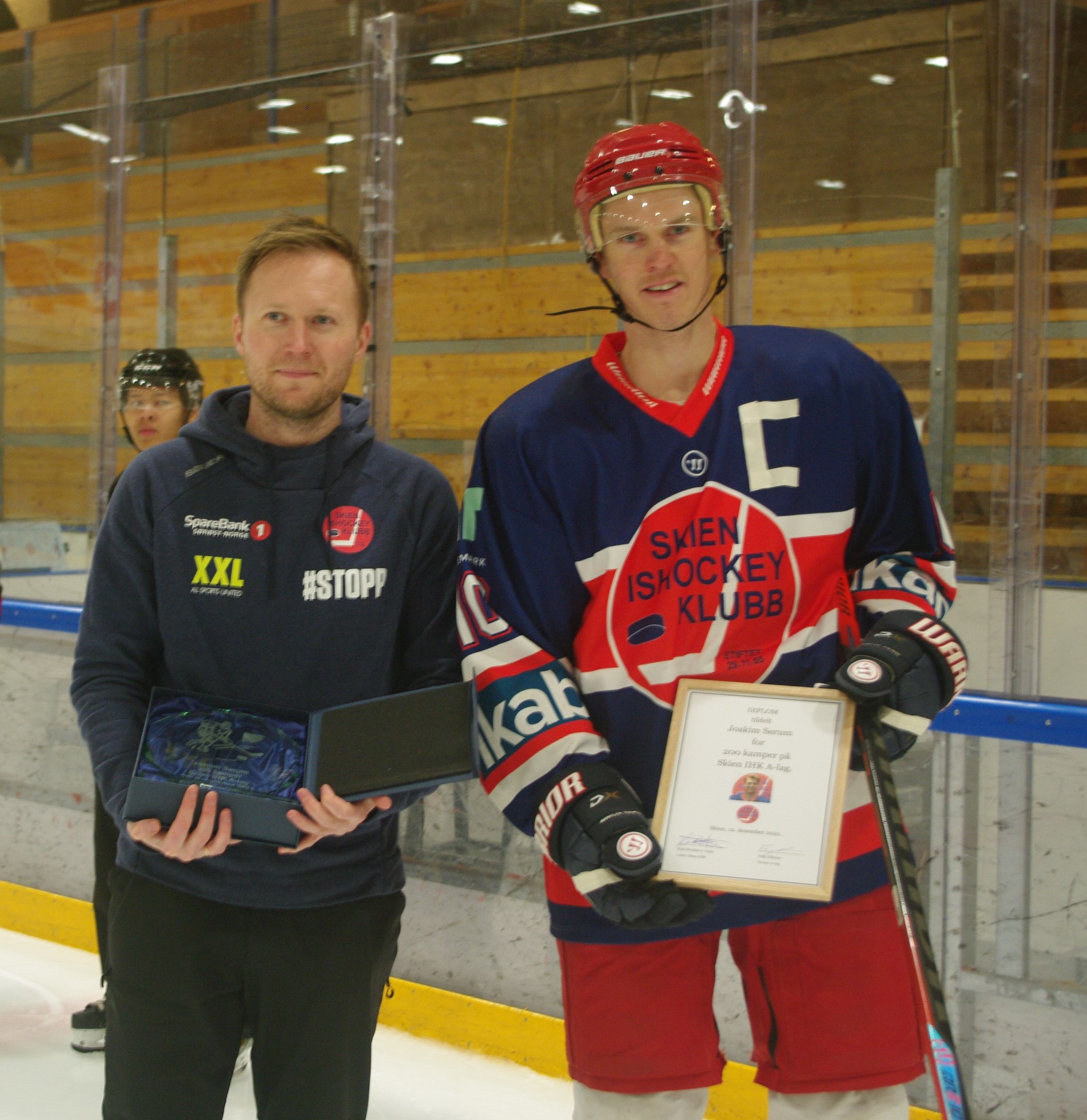 200 A-lags kamper for Joakim Sørum – Skien Ishockeyklubb